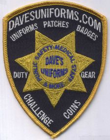 Dave's Uniforms, LLC - CAN WE MAKE YOUR CUSTOM PATCHES
