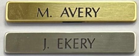 Dave's Uniforms, LLC - ONE (1) LINE NAME TAG - 2 Pin & Damits, FIRE ...