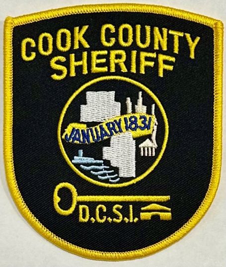 Dave's Uniforms, LLC - COOK COUNTY SHERIFF DCSI SHOULDER PATCH ...