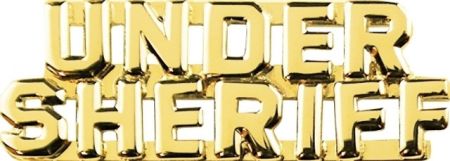 Dave's Uniforms, LLC - UNDER SHERIFF COLLAR PINS - 1/4" TALL - SOLD in ...