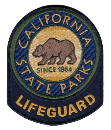 Dave's Uniforms, LLC - California State Parks LIFEGUARD Patch - 4" x 5 ...
