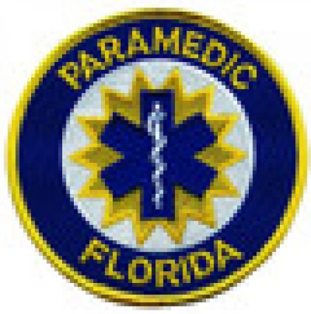Dave's Uniforms, LLC - FLORIDA PARAMEDIC SHOULDER PATCH - SEW ON., FIRE ...