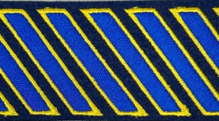 Dave's Uniforms, LLC - HASH MARKS - 1 STRIPE EACH - ROYAL BLUE BORDERED ...