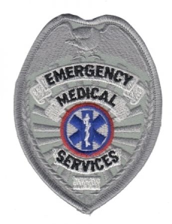 Dave's Uniforms, LLC - EMERGENCY MEDICAL SERVICES EAGLE ON TOP SHIELD ...