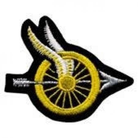 Dave's Uniforms, LLC - WHEEL WITH WINGS - ARROW POINTING TO RIGHT - 2 1 ...