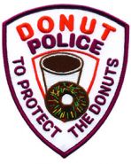Dave's Uniforms, LLC - DONUT POLICE SHOULDER PATCH - SEW ON ...