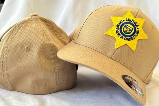 Dave's Uniforms, LLC - AZ DOC FLEX FIT KHAKI BALL CAP - with STAR., AZ ...