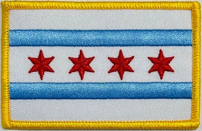 Dave's Uniforms, LLC - CHICAGO POLICE DEPARTMENT UNIFORM FLAG PATCH ...