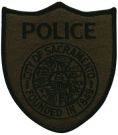 Dave's Uniforms, LLC - SACRAMENTO, CA. POLICE Department Shoulder Patch ...