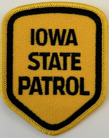 Dave's Uniforms, LLC - IOWA STATE PATROL SHOULDER PATCH - SEW ON ...