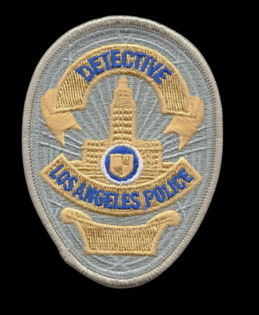 Dave's Uniforms, LLC - LAPD - DETECTIVE EMBROIDERED BADGE PATCH - SEW ...