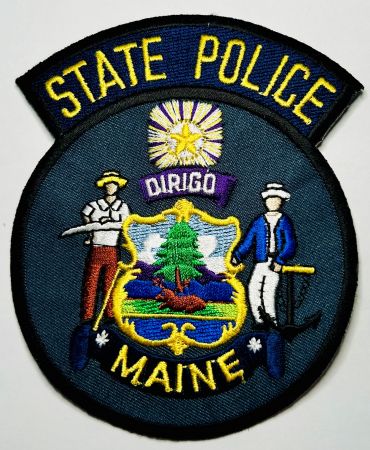 Dave's Uniforms, LLC - MAINE STATE POLICE SHOULDER PATCH, EAST COAST ...