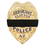 Dave's Uniforms, LLC - Mourning Badge Bands - 10 Pack, LE PINS & COLLAR ...