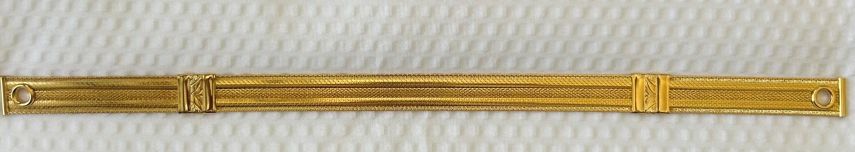 Dave's Uniforms, LLC - POLICE METALLIC CAP STRAP - PLAIN DESIGN - GOLD ...
