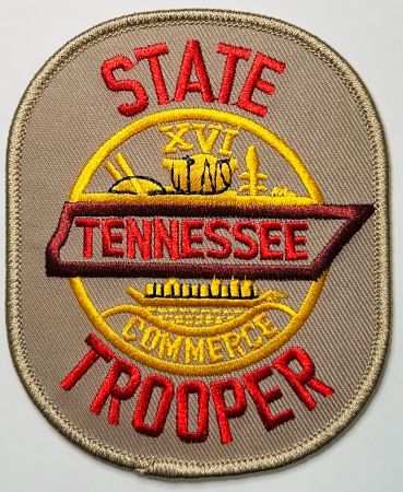 Dave's Uniforms, LLC - TENNESSEE STATE TROOPER SHOULDER PATCH - SEW ON ...