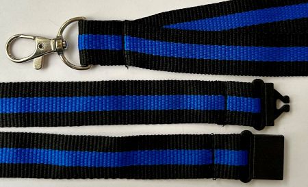Dave's Uniforms, LLC - Thin Blue Line Lanyard, LANYARDS, Thin-BLUE-LINE ...