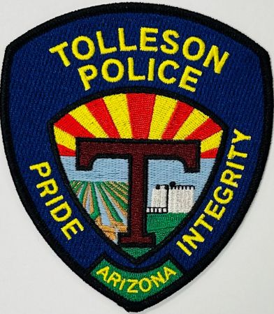 Dave's Uniforms, LLC - TOLLESON, AZ POLICE DEPARTMENT SHOULDER PATCH ...