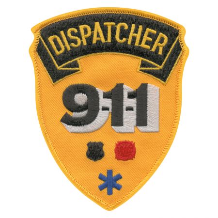 Dave's Uniforms, LLC - 911 DISPATCHER Patch, LAW ENFORCEMENT Patches, E873